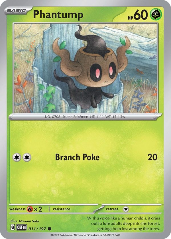 Phantump 011/197 - Wert, Bild & Seltenheit | Pokemonkarte.de