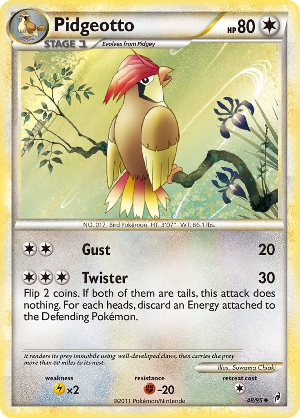 Pidgeotto 48/95 - Wert, Bild, Künstler & Seltenheit | Pokemonkarte.de