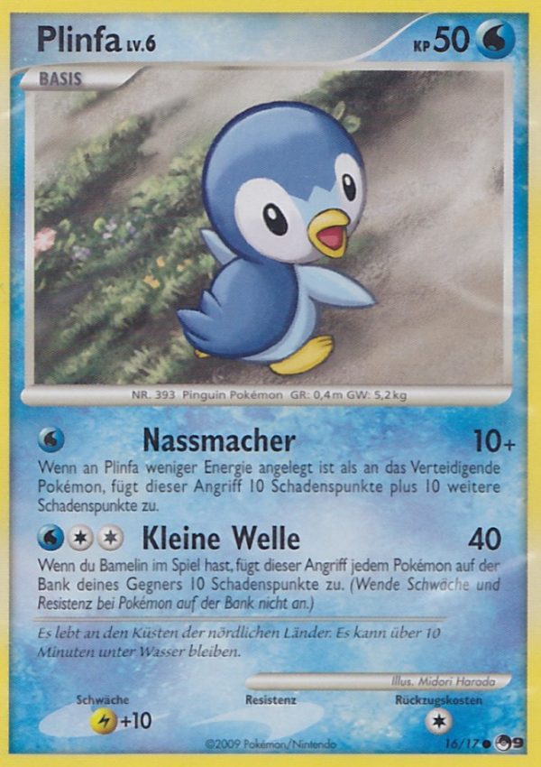 Plinfa 16/17 - Wert, Bild & Seltenheit | Pokemonkarte.de