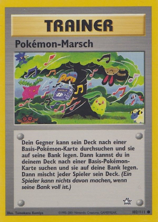 Pokémon-Marsch 102/111 - Wert, Bild & Seltenheit | Pokemonkarte.de
