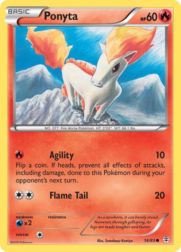 Ponyta 14/83 - Wert, Bild & Seltenheit | Pokemonkarte.de