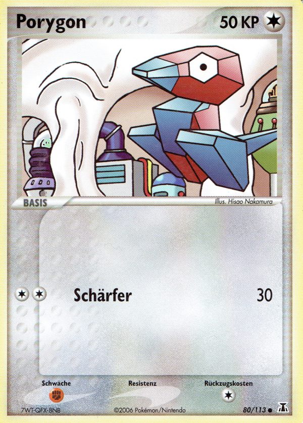 Porygon 80/113 - Wert, Bild & Seltenheit | Pokemonkarte.de