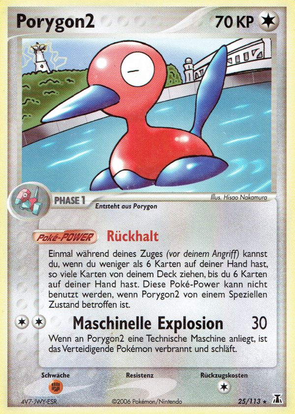Porygon2 25/113 - Wert, Bild & Seltenheit | Pokemonkarte.de