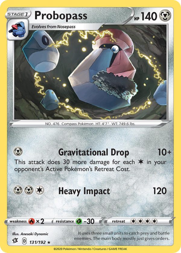 Probopass 131/192 - Wert, Bild & Seltenheit | Pokemonkarte.de