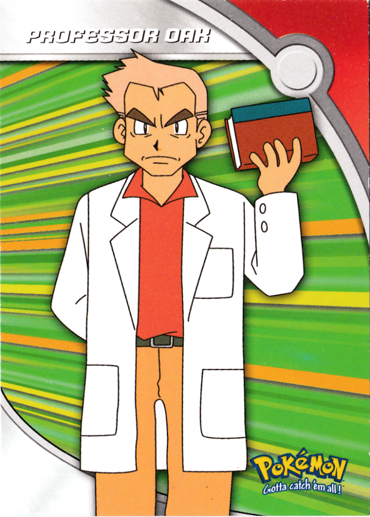 "professor pokemon" - Pokemonkarte
