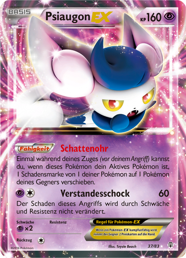 Psiaugon-EX 37/83 - Wert, Bild & Seltenheit | Pokemonkarte.de