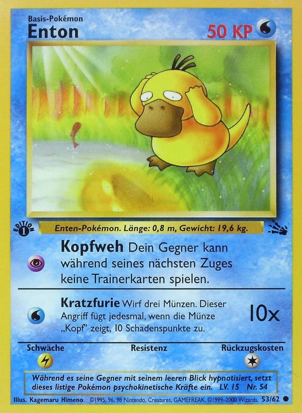 Enton (#0054) deutsche Pokémon-Karten: Komplette Übersicht mit Preisen ...
