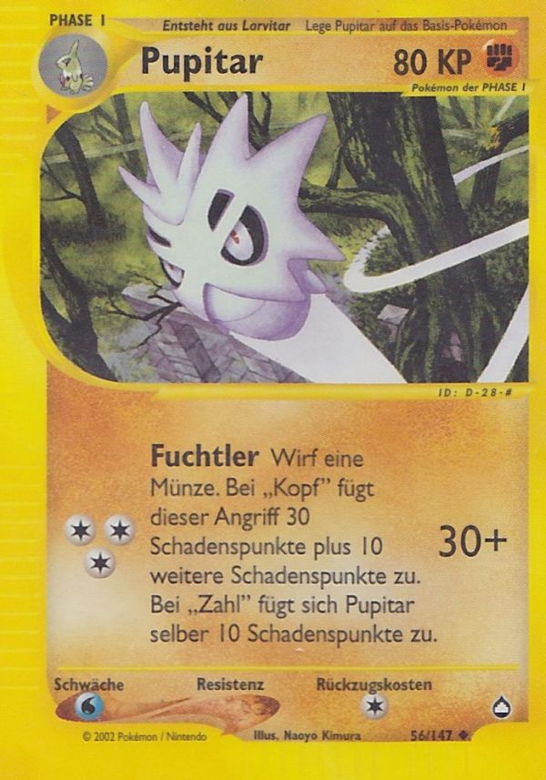 Pupitar 56/147 - Wert, Bild & Seltenheit | Pokemonkarte.de