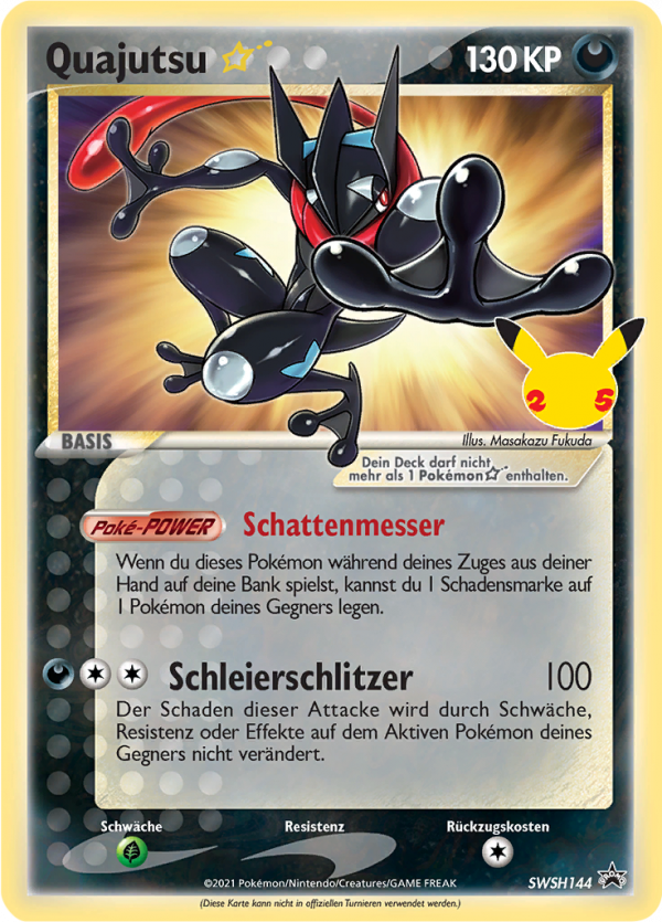 Quajutsu ☆ SWSH144 - Wert, Bild & Seltenheit | Pokemonkarte.de