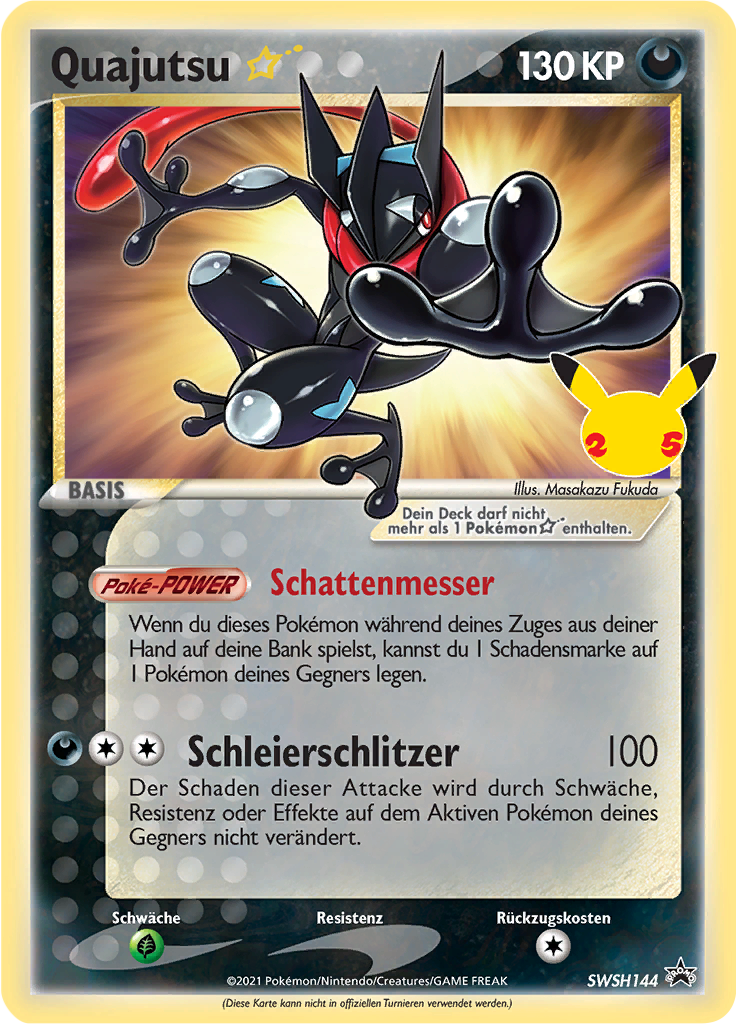 Quajutsu ☆ SWSH144 - Wert, Bild & Seltenheit | Pokemonkarte.de