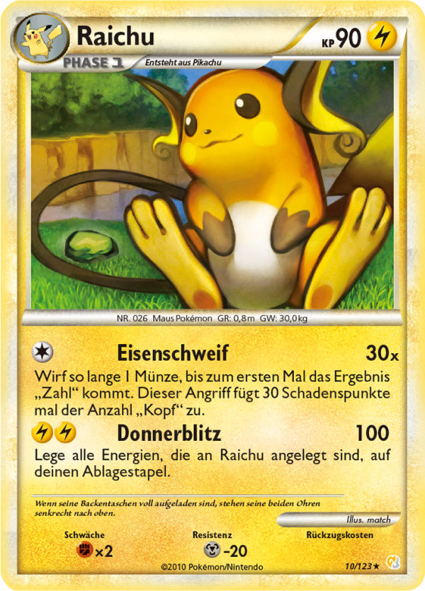 Raichu 050/195 - Wert, Bild & Seltenheit | Pokemonkarte.de