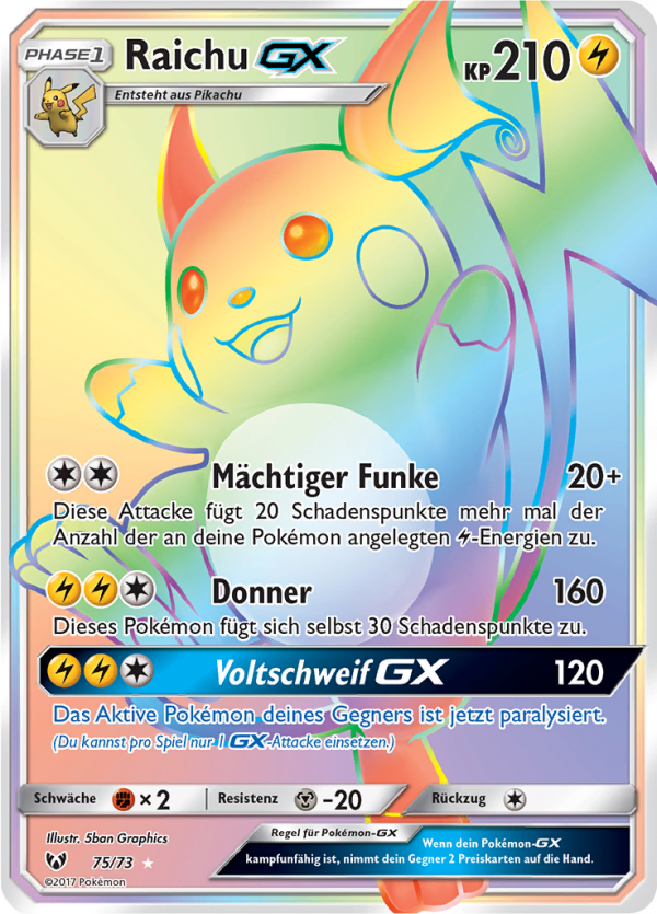 Übersicht aller deutschen Rare Rainbow Pokémon Karten mit Wertangabe ...