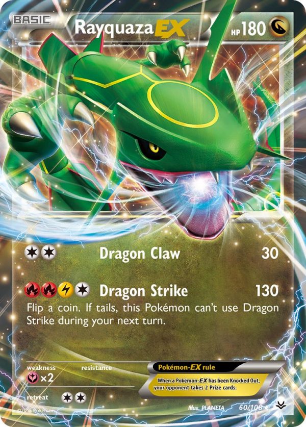 Rayquaza-EX 60/108 - Wert, Bild & Seltenheit | Pokemonkarte.de