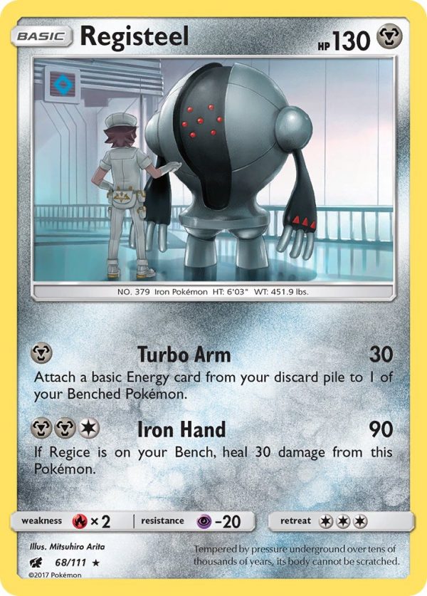 Registeel 68/111 - Wert, Bild & Seltenheit | Pokemonkarte.de