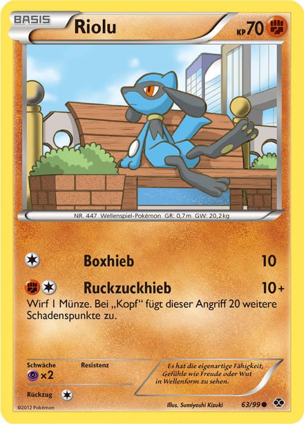 Riolu 63/99 - Wert, Bild & Seltenheit | Pokemonkarte.de