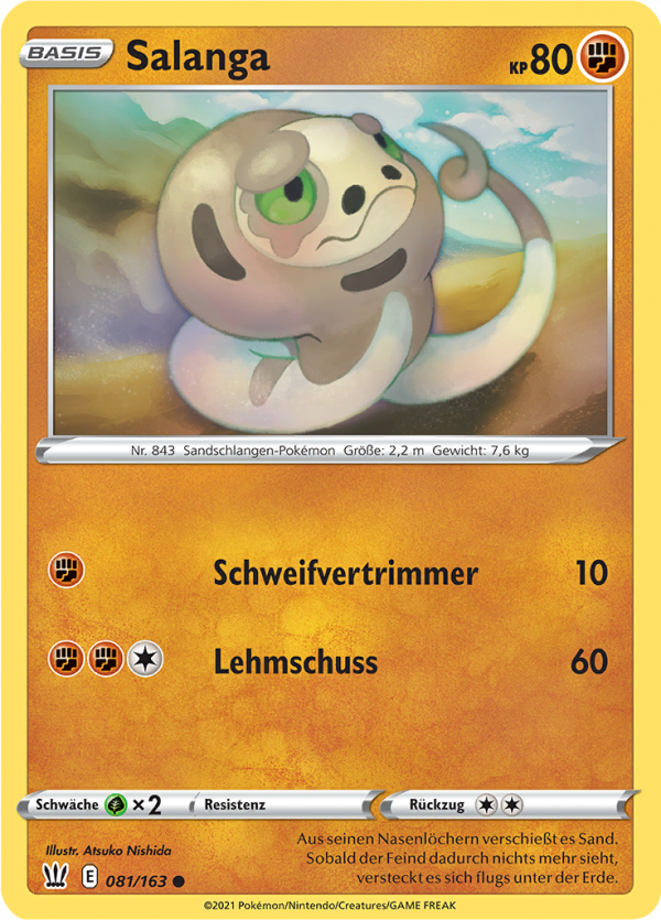 Salanga 081/163 - Wert, Bild & Seltenheit | Pokemonkarte.de