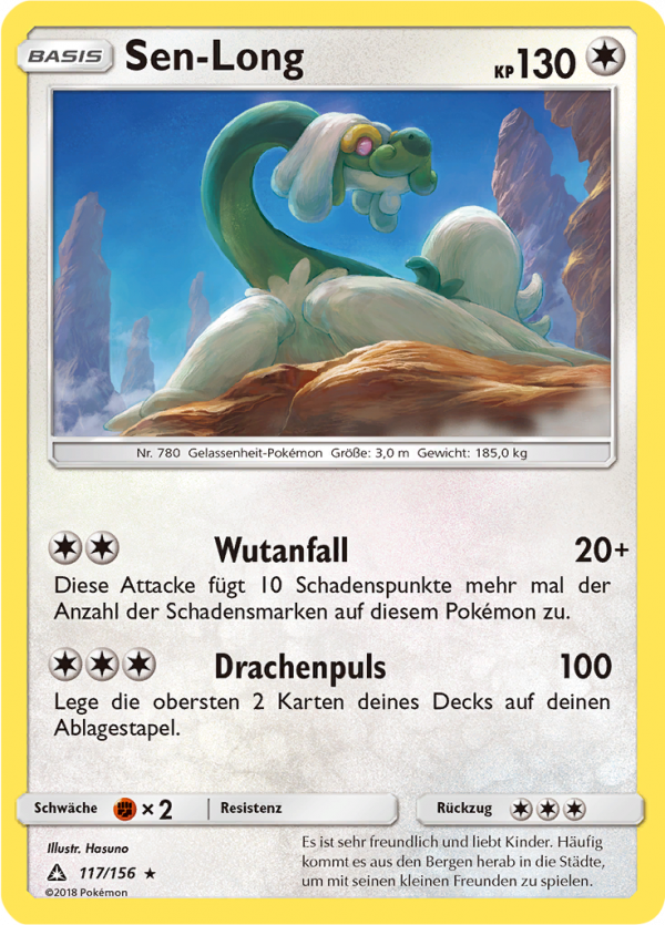Sen-long (#0780) deutsche Pokémon-Karten: Komplette Übersicht mit ...