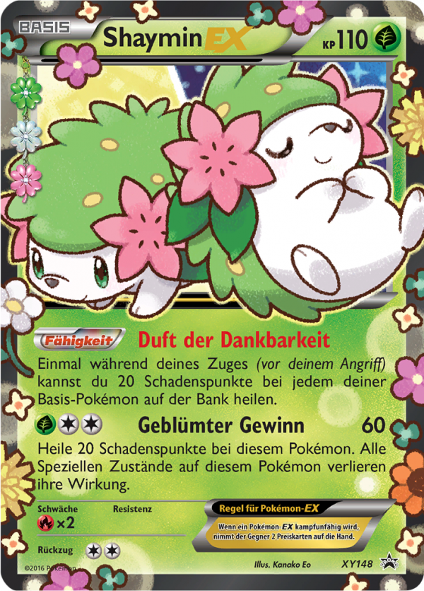 Shaymin-EX XY148 - Wert, Bild & Seltenheit | Pokemonkarte.de