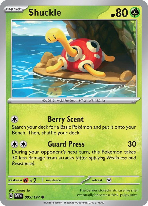 Shuckle 005/197 - Wert, Bild & Seltenheit | Pokemonkarte.de