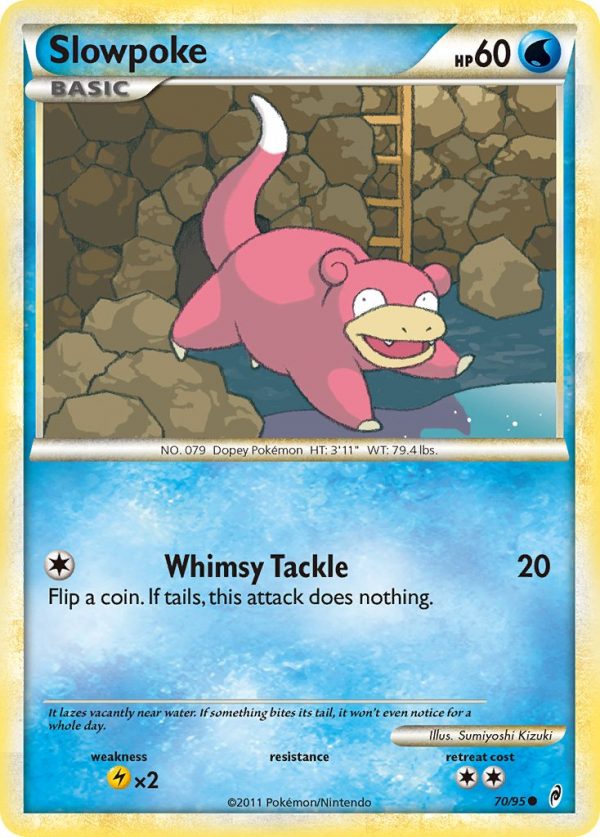 Slowpoke 70/95 - Wert, Bild & Seltenheit | Pokemonkarte.de