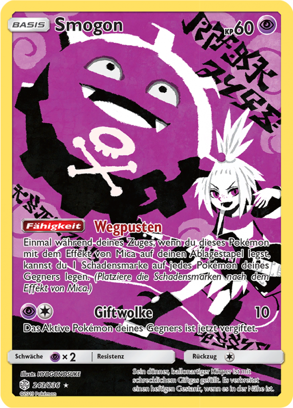 Smogon 243/236 - Wert, Bild & Seltenheit | Pokemonkarte.de