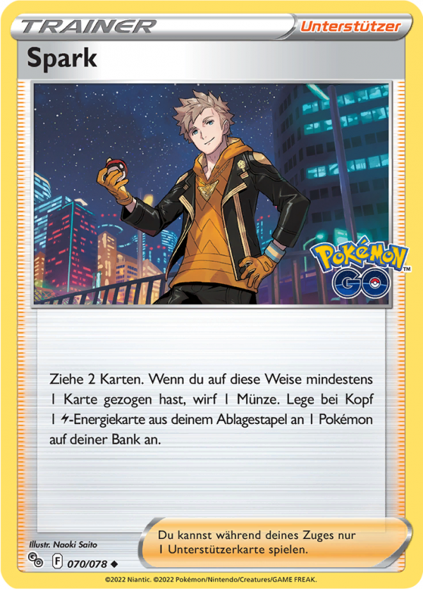 Spark 070/078 - Wert, Bild & Seltenheit | Pokemonkarte.de