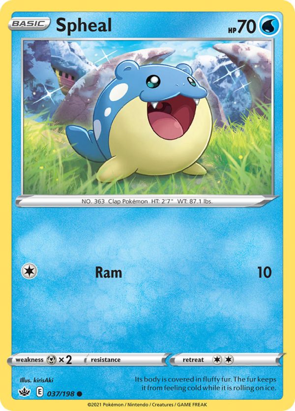 Spheal 037/198 - Wert, Bild & Seltenheit | Pokemonkarte.de