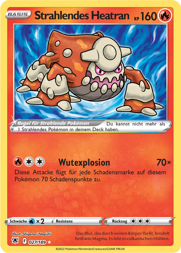 Heatran (#0485) deutsche Pokémon-Karten: Komplette Übersicht mit ...