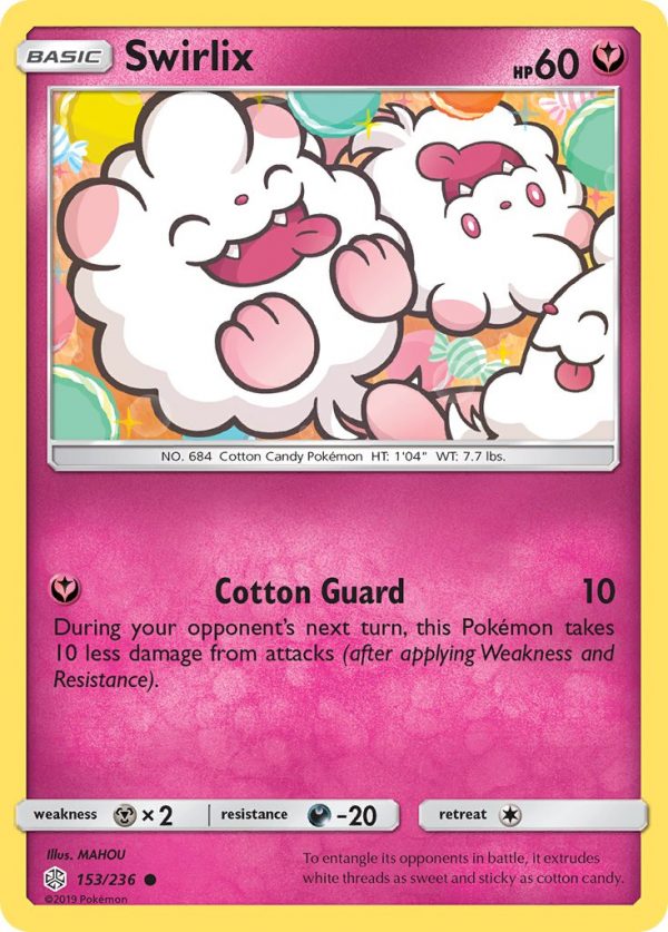 Swirlix 153/236 - Wert, Bild & Seltenheit | Pokemonkarte.de