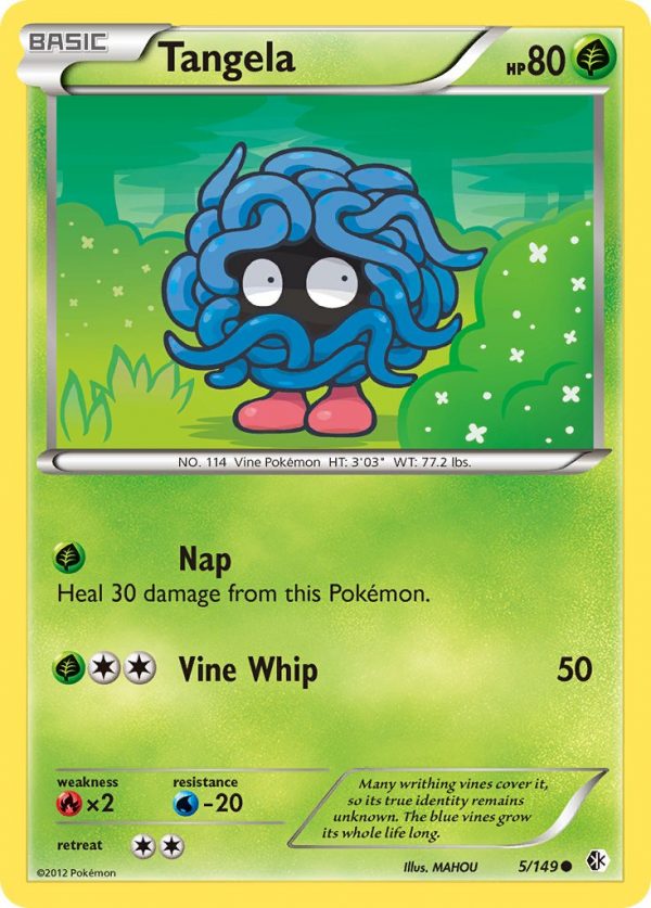 Tangela 5/149 - Wert, Bild & Seltenheit | Pokemonkarte.de