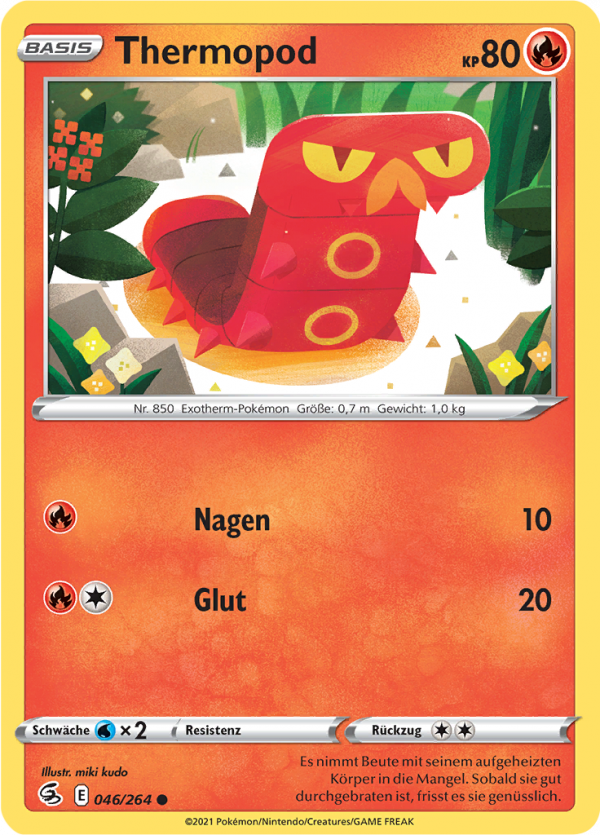 Thermopod 046/264 - Wert, Bild & Seltenheit | Pokemonkarte.de
