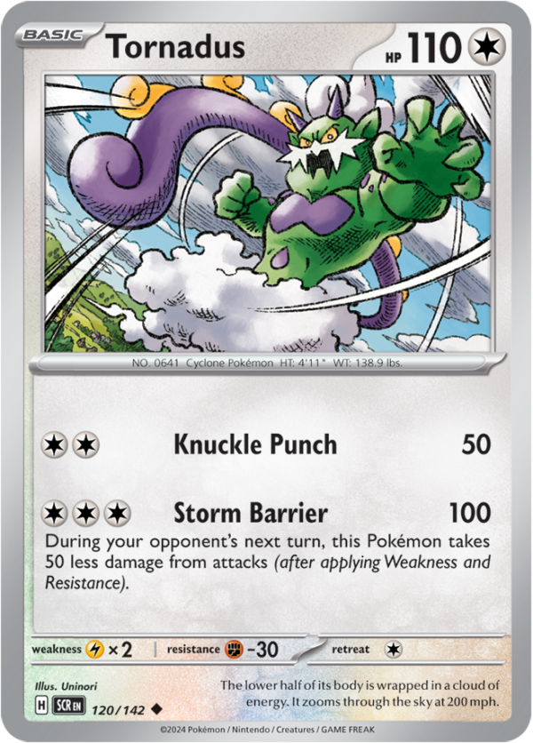 Tornadus 120/142 - Wert, Bild & Seltenheit | Pokemonkarte.de