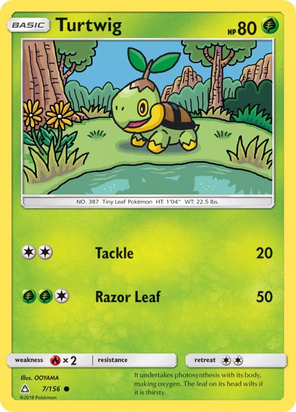 Turtwig – Pokemonkarte