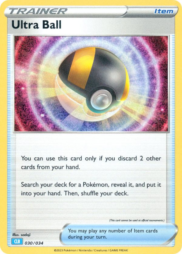 Ultra Ball 030/034 - Wert, Bild & Seltenheit | Pokemonkarte.de