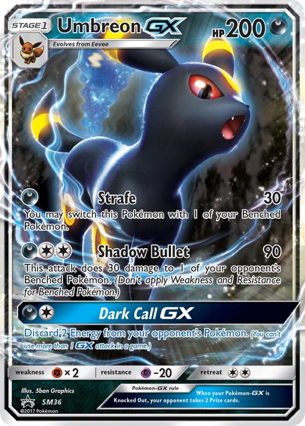 Umbreon-GX SM36 - Wert, Bild & Seltenheit | Pokemonkarte.de