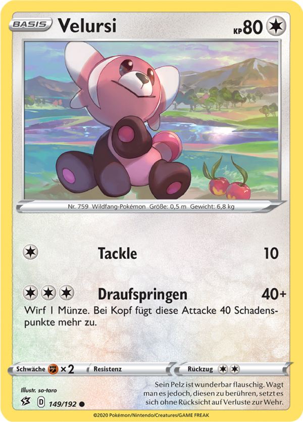 Velursi 149/192 - Wert, Bild, Künstler & Seltenheit | Pokemonkarte.de