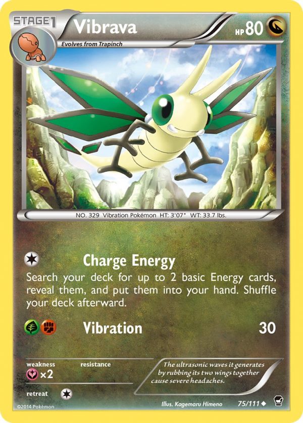 Vibrava 75/111 - Wert, Bild & Seltenheit | Pokemonkarte.de