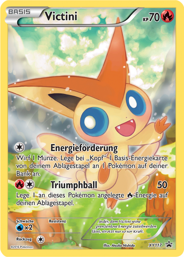 Victini XY117 - Wert, Bild & Seltenheit | Pokemonkarte.de