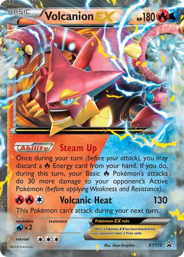 Volcanion-EX XY173 - Wert, Bild & Seltenheit | Pokemonkarte.de