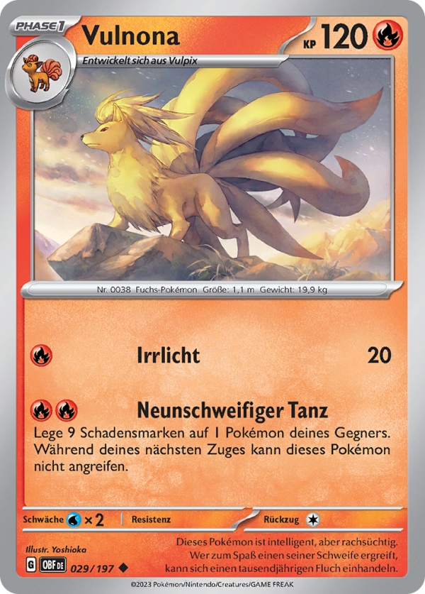 Vulnona 029/197 - Wert, Bild & Seltenheit | Pokemonkarte.de