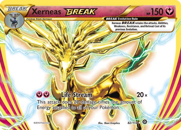 Xerneas BREAK 82/114 - Wert, Bild & Seltenheit | Pokemonkarte.de