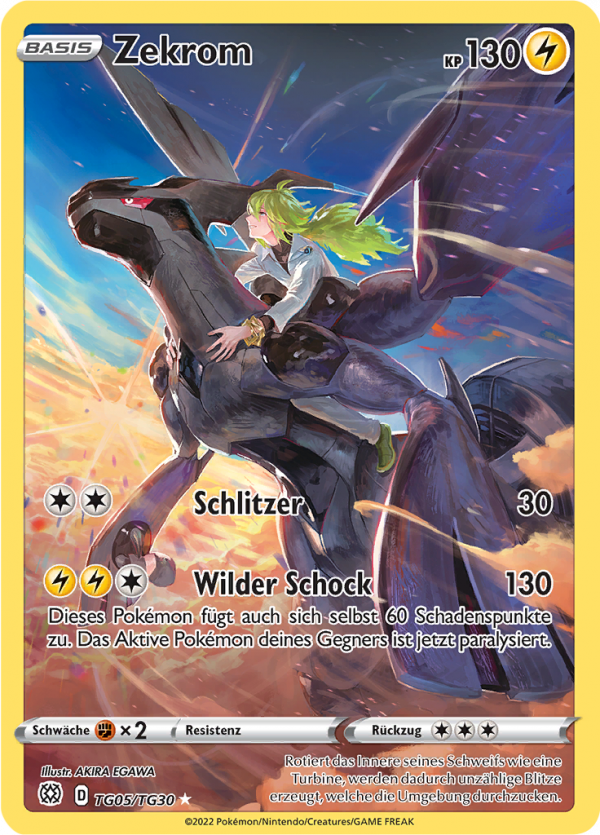 Zekrom TG05/TG30 - Wert, Bild & Seltenheit | Pokemonkarte.de